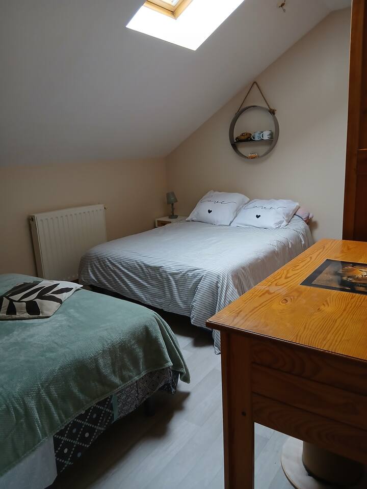 Chambre "Au Bois Des Roches". - Le Blanc