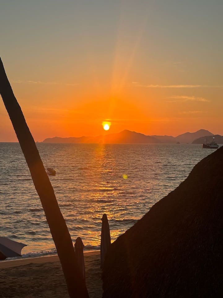 Departamento Pie De Playa - Manzanillo, Colima, Mexico