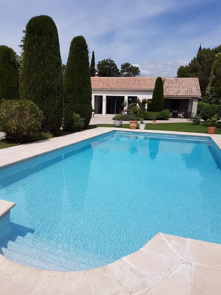 Maison Entière Grand Jardin, Piscine, 8 Couchages - French Riviera