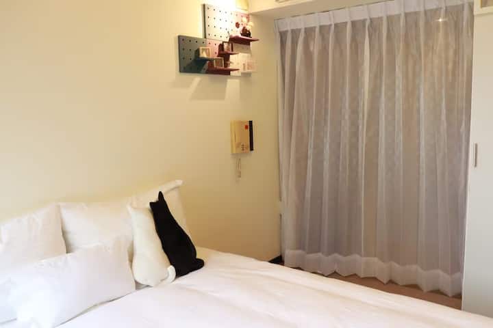 Ximen Center|meow Studio|西門町鬧區西門捷運站步行5分鐘(2-4人 2床) - Tajpej