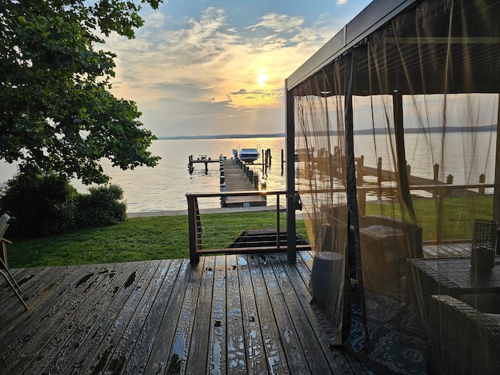 Chesapeake Waterfront Vacation Rental With Dock - Havre de Grace, MD