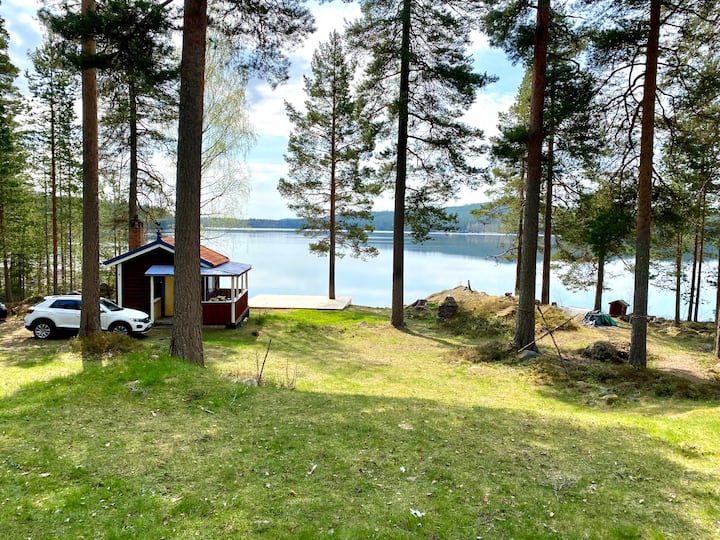 Magical Cabin By The Lake - Leksand