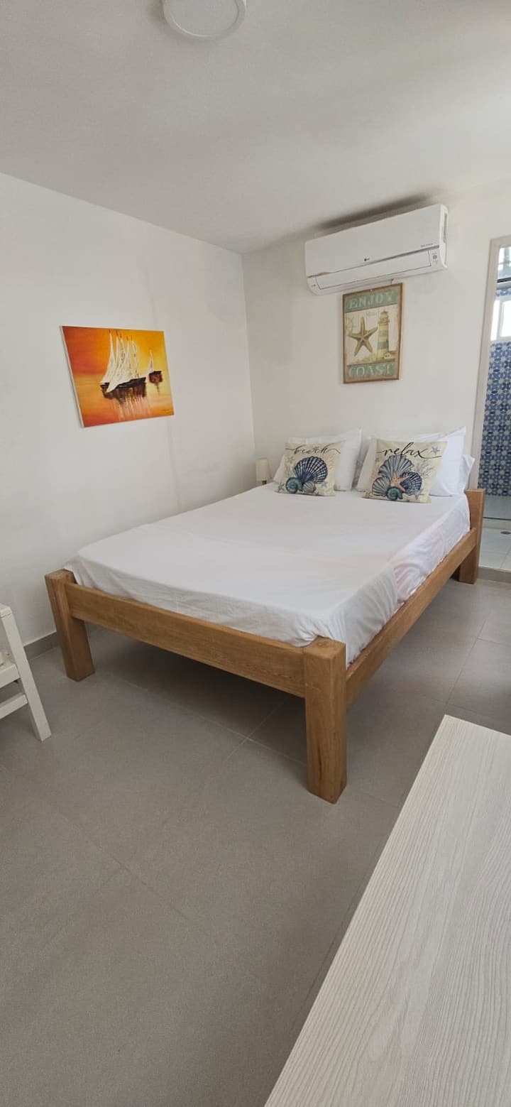 Apartaestudio Cómodo Cerca Al Mar - Vista Interior - Santa Marta, Colombia