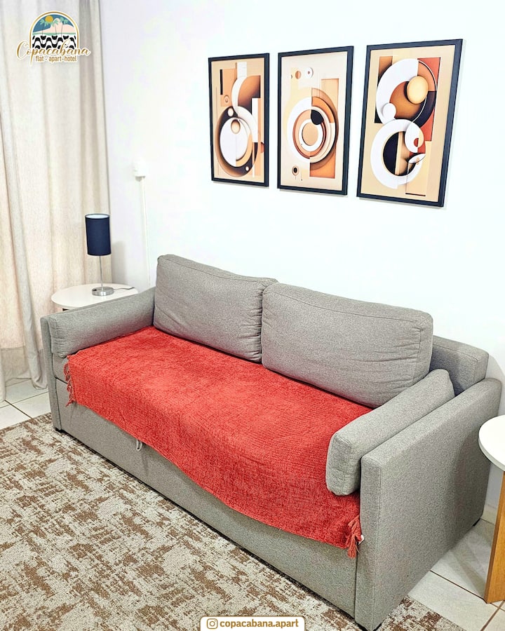 Lindo Apto Praia Copacabana, Garagem, Spa C/ Hidro - Ipanema