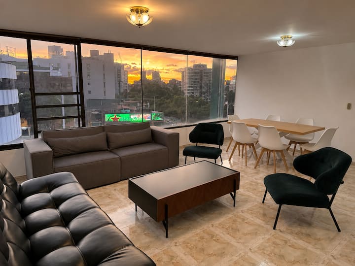 Chicó Norte | Private Terrace | Parque 93 - Bogotá