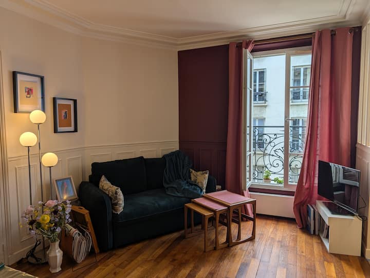 Apt Familial Vue Tour Eiffel - Clichy