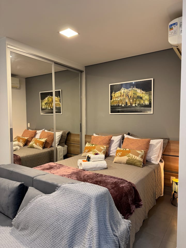 Studio Com Vista 5 Min Avenida Paulista - São Paulo