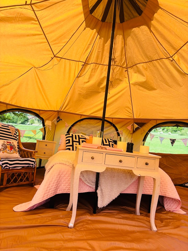 Farm Riverside Yurt Firepit & Activities Hertford - Stevenage