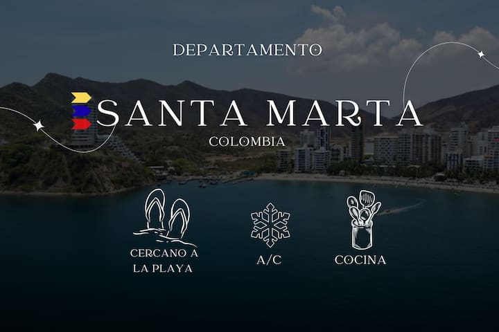 Newapt+wifi+ac+near Sea+kitchen+parking@santamarta - 산타마르타