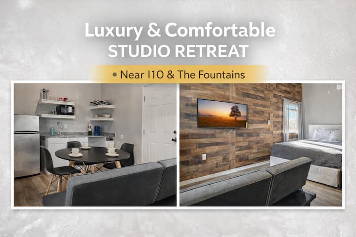 Luxury Retreat*style&quiet*2min10*nocleanfe*5stay - El Paso, TX