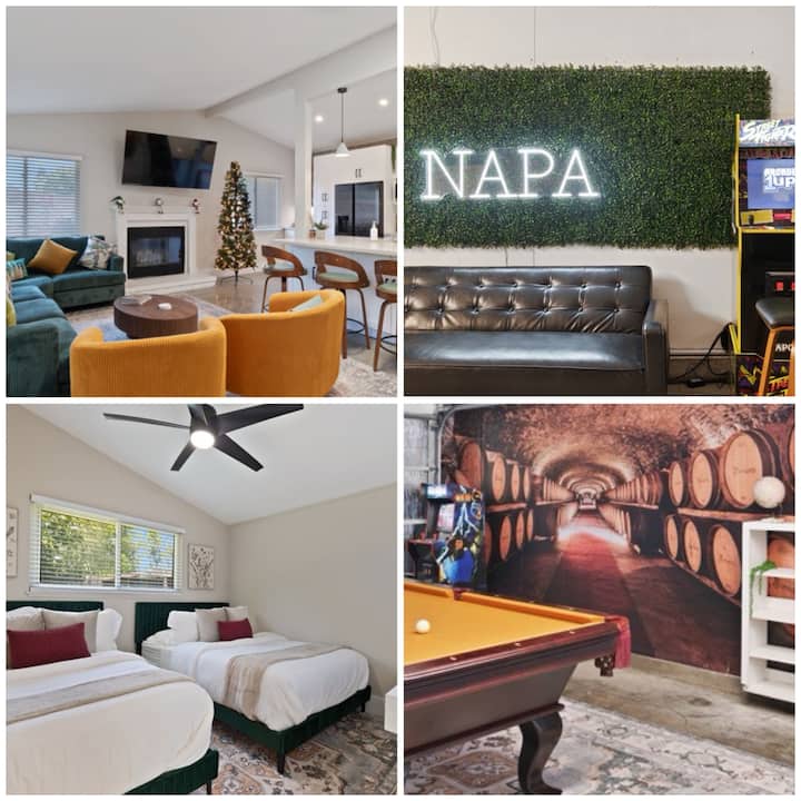 A Getaway Home For
A Wine Explorer - Napa