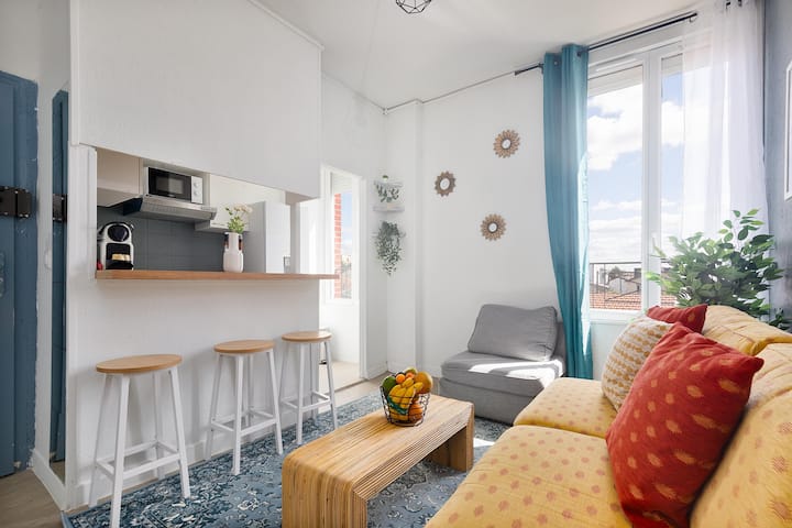 Magnifique Vue Sur La Seine - Paris & Stade à Pied - Aubervilliers