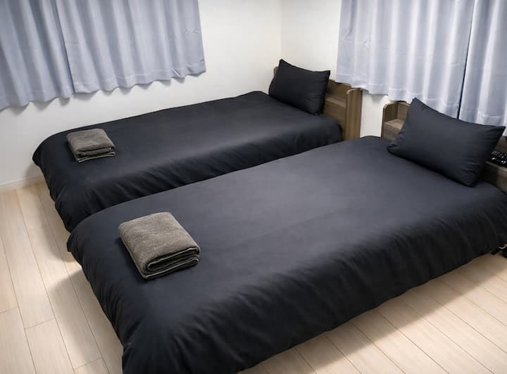 【レトロ民家の一棟貸しきり】ファミリー・グループ最適｜ホテル品質ベッド｜三宮8分 - Kobe