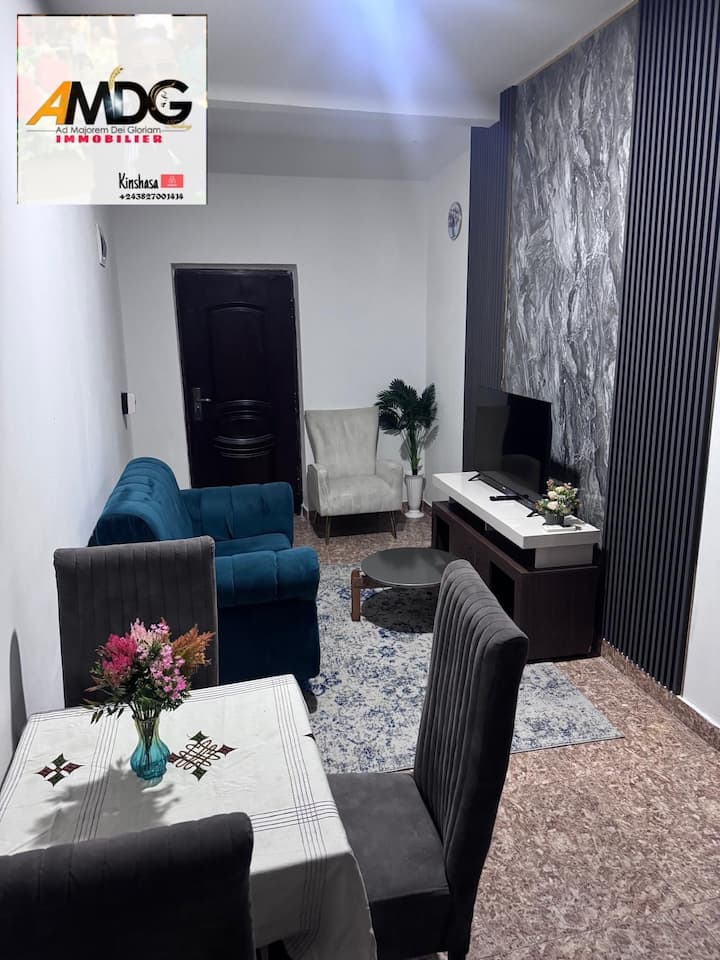 Appart 1 Ch, Wi-fi à Kinshasa - Kinshasa