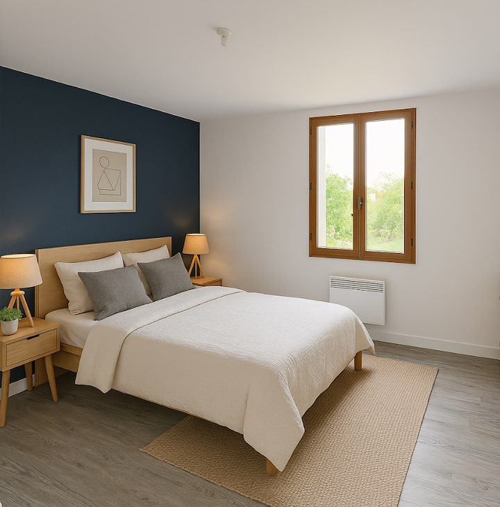 Appartement F2 Neuf, Cosy, Wifi - Lieusaint