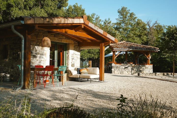 La Maisonette Du Moulin De Vernède - Villeneuve-de-Berg