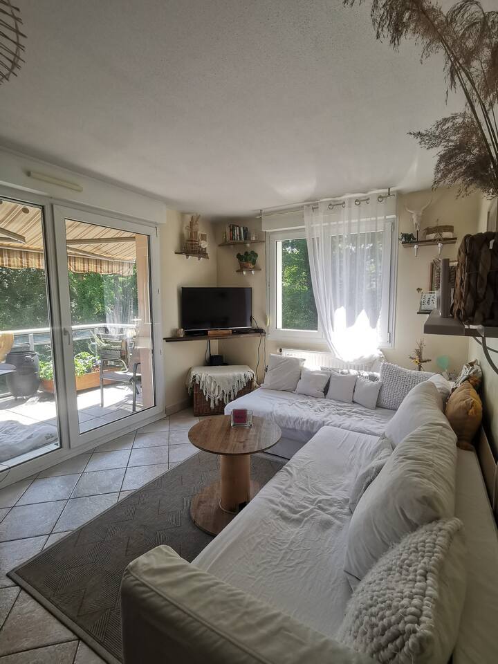 Appart Au Vert, Grande Terrasse - Hagenau
