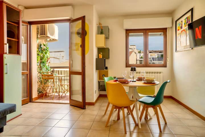 Grosseto Center: Comfortable/bright Apt Facing Corso - Grosseto