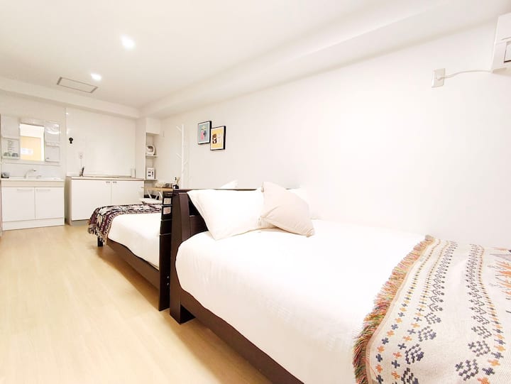 A上野全新精装温馨公寓,超近入谷站1分钟 - 우에노