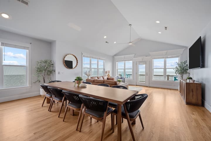 Ocean Front 5bedroom4.5bathroom Pupfriendly Hottub - Surf City, NC