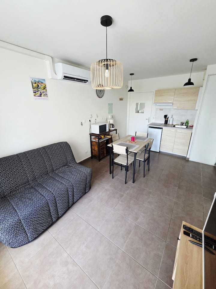 T2 33m² / Parking / Terrasse / Clim - La Ciotat