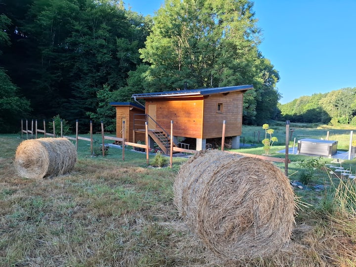 Insolite Cabane Et Spa - Limousin