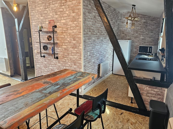 Appartement De Style Industriel Cosy, Tout Confort - Châlons-en-Champagne