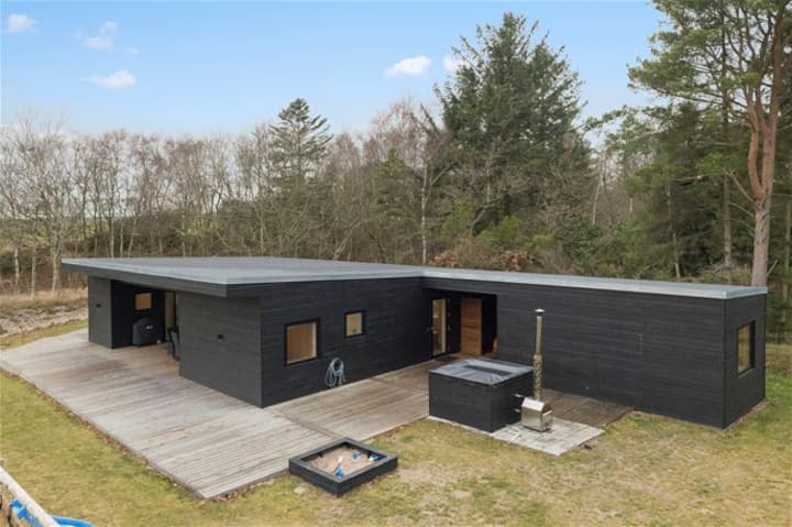 Moderne Hus Med Spa Tæt På Natur - Danemark