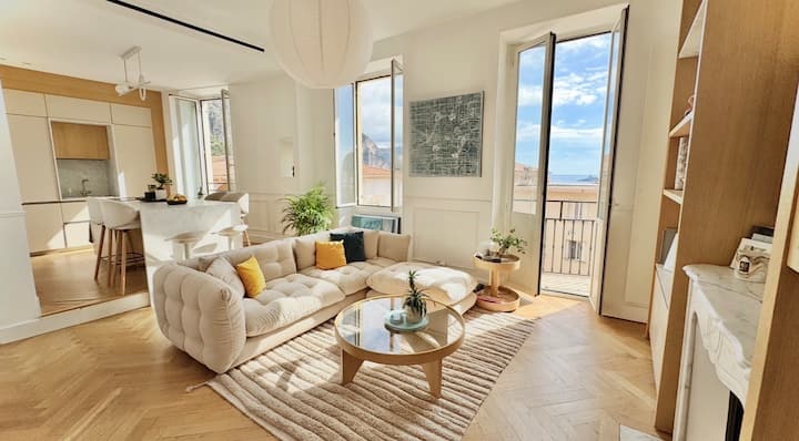 Appart.d’artiste T4 Place Marché, Beaulieu-s-mer - Villefranche-sur-Mer