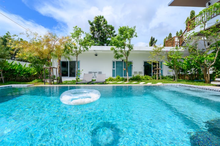 Bright Studio Apt W/ Pool Access, 5 Min To Airport - Ko Samui