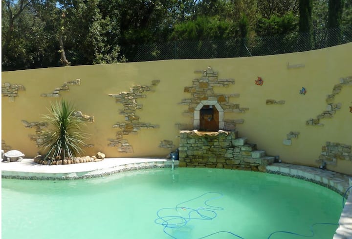 Mas Provençal+chalet Yann&karine (Grande Piscine) - Orange