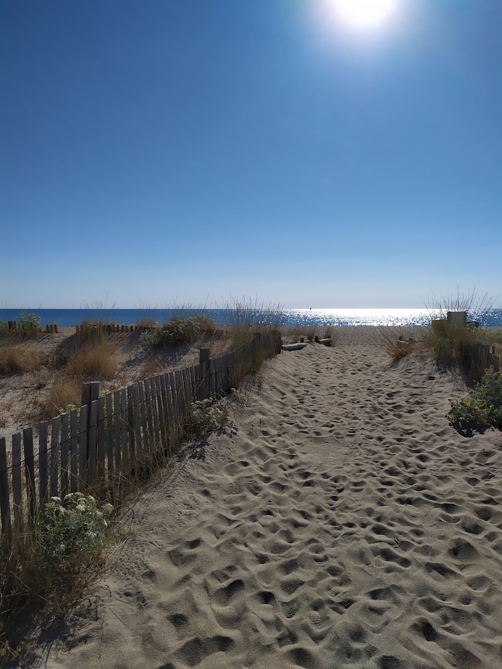 Appartement Accès Direct Plage. - Le Barcarès