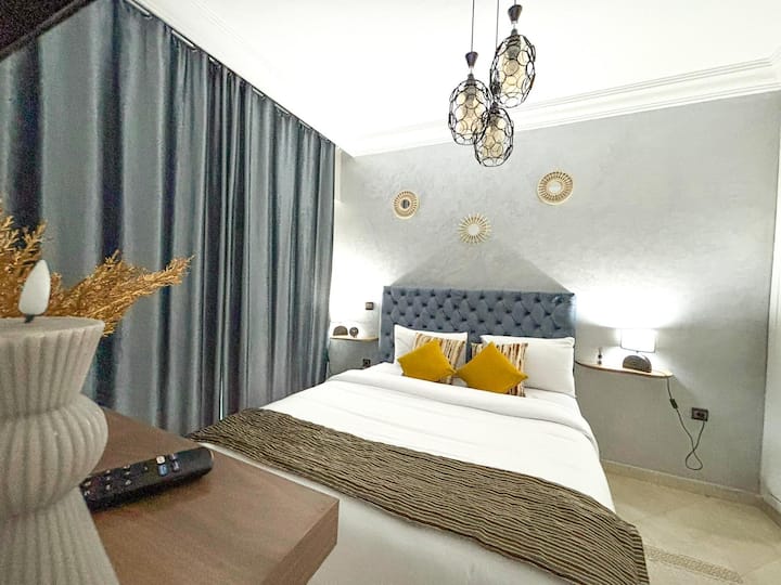 Chez A&j, Logement Climatisé, 15min Du Stade Rabat - Témara