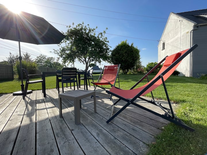 Hortense, Maison Avec Jardin Et Parking - Concarneau