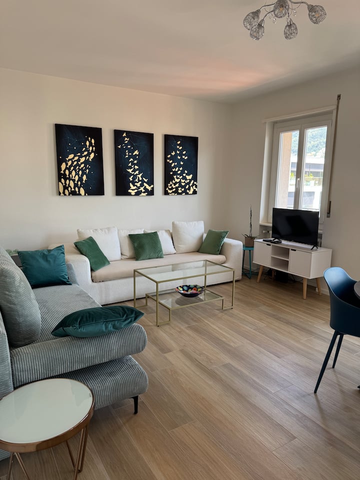 Modern & Spacious 2bed: Lakeside - Lugano