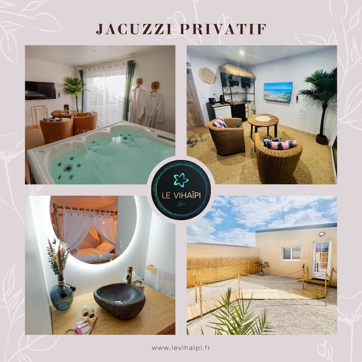 Le Vihaïpi - Spa Privatif - Roye