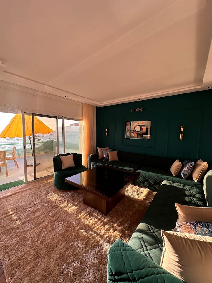 Villa Vu Sur Mer à Louer à David - Mohammédia