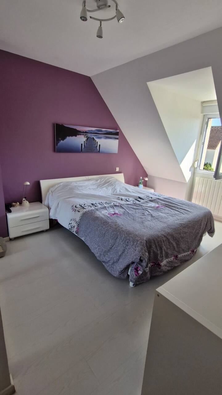 2 Chambres + Piscine + Parking + Petit Déjeuner - Le Mans