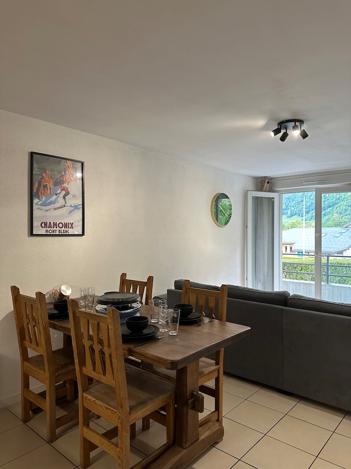 Charmant T2 – Entre Chamonix Et Megève - Sallanches