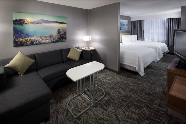 Stylish 2 Queen Sofa Bed Studio W/ Breakfast - Lucky Peak State Park, Boise