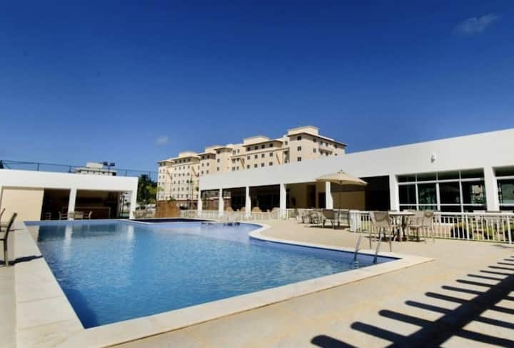 Apto 2/4 Zona Sul Ilhéus Em Condomínio Clube Vog - Ilhéus