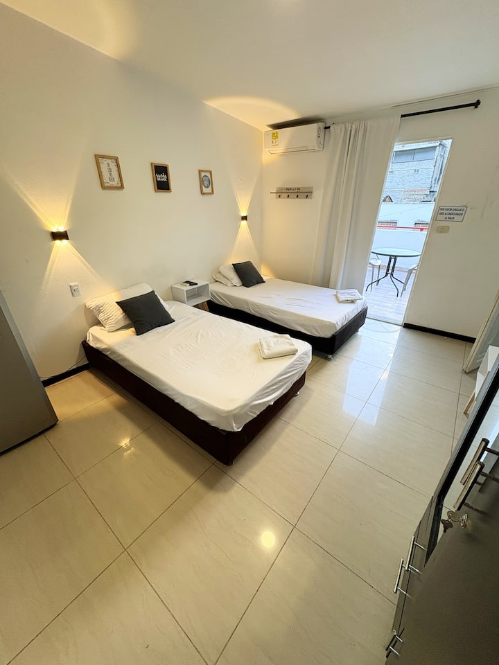 Encantador Apartaestudio 301 Con Terraza - Cali