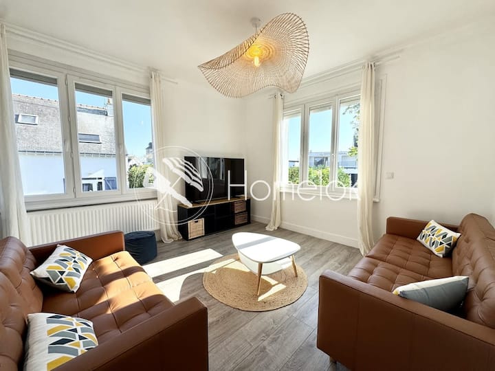 Spacieuse Maison Rénovée Avec Goût - Tout à Pied - Lanester