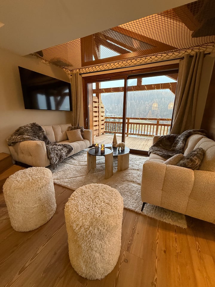 La Tanière Des Oursons Duplex Neuf 9/10p - Sauze d'Oulx