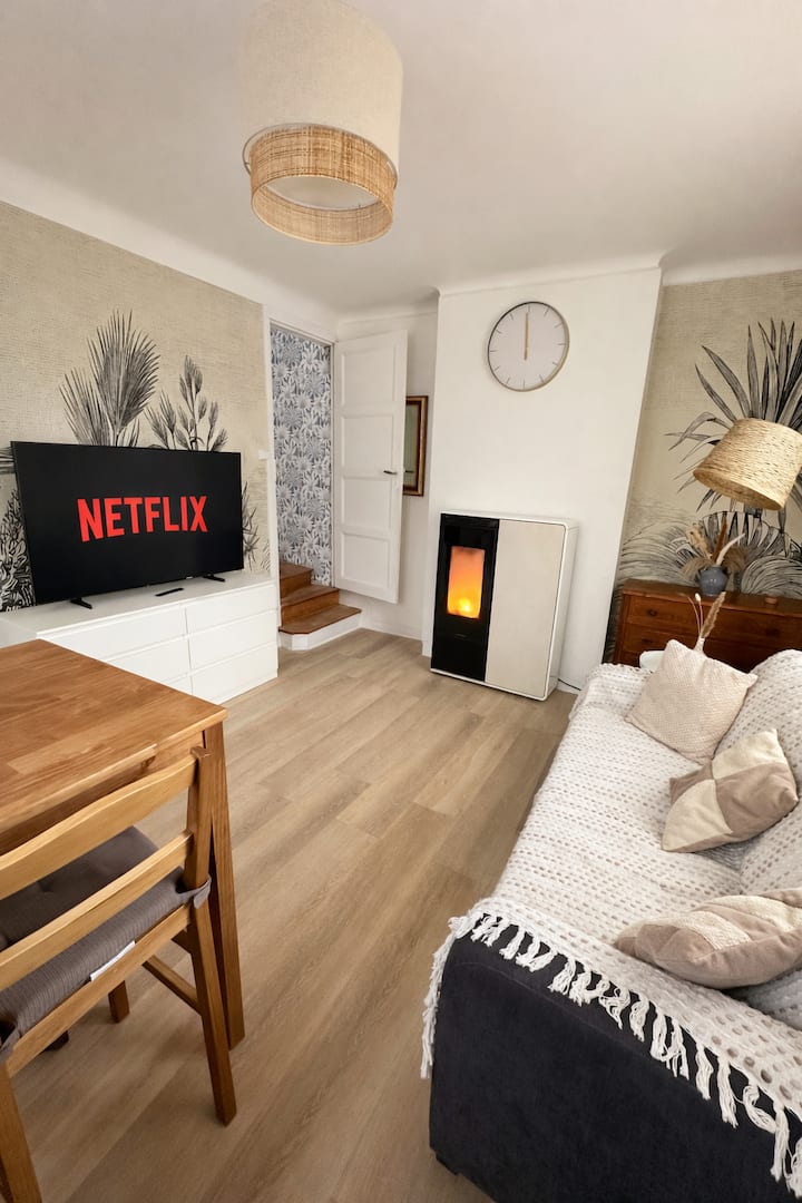 Maison Moderne & Cosy – Jardin Calme Centre-ville - Basse-Normandie