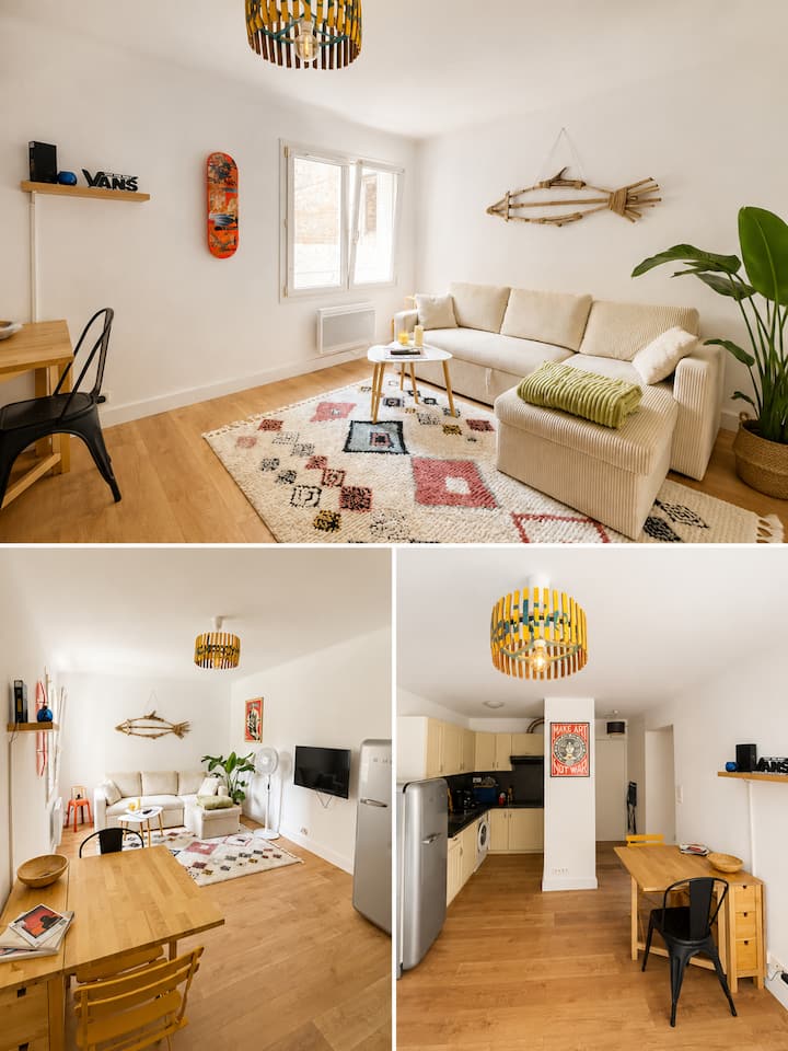 Appartement Cosy Au Calme Près Des Plages - Saint-Laurent-de-la-Salanque