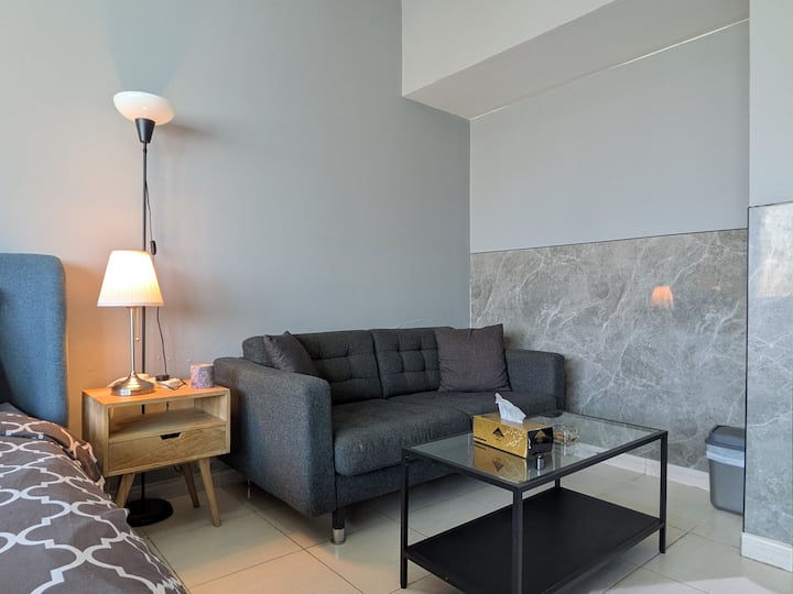 Homey Economy Studio (Open City View & Marina) - Ajmán
