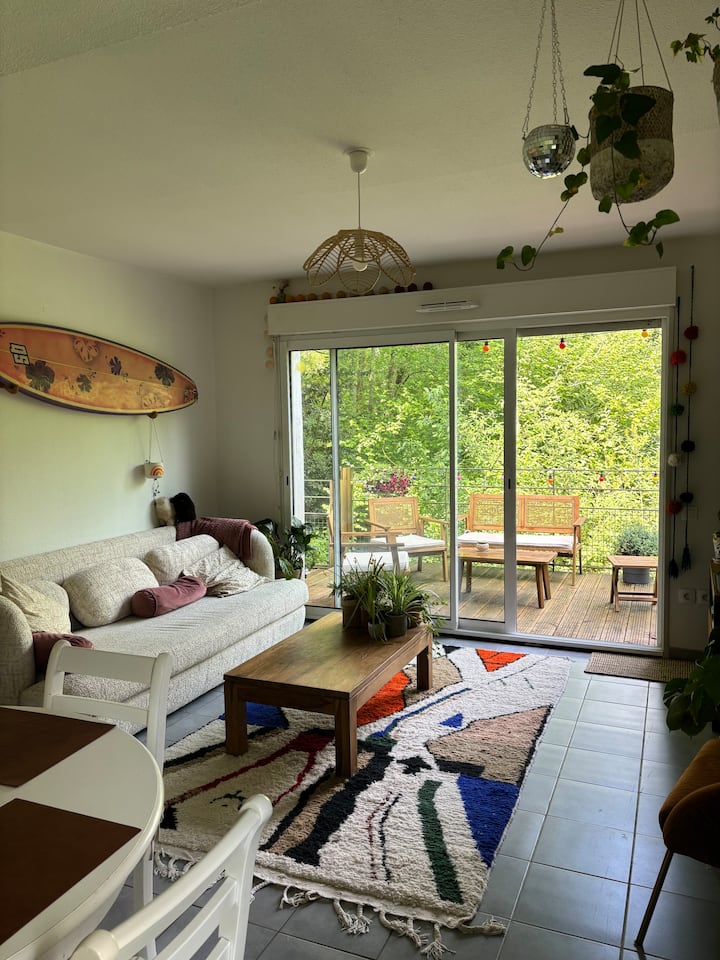 Appartement Surf House Dans La Nature - 바욘