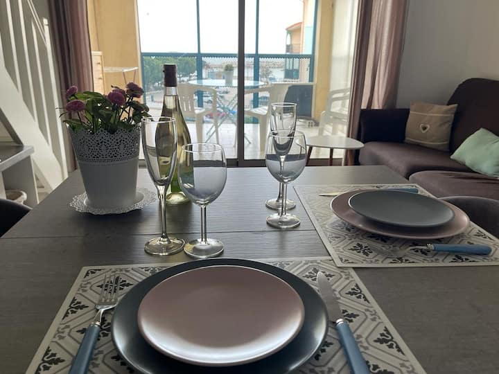 Appartement Tout Confort Vue Mer - Argelès-sur-Mer