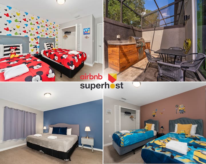 The Perfect Family Escape: 4bd W/ Pool, Bbq & Fun! - Kissimmee, FL
